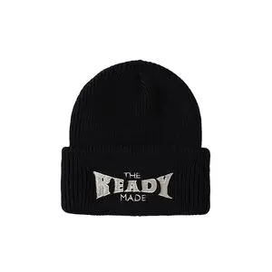 Readymade Recycled Wool Knit Cap - Black