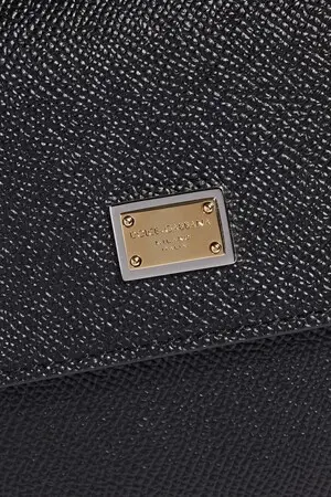 Dolce & Gabbana Sicily Pebbled-leather Tote