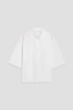 Vince Cotton-poplin Shirt - White
