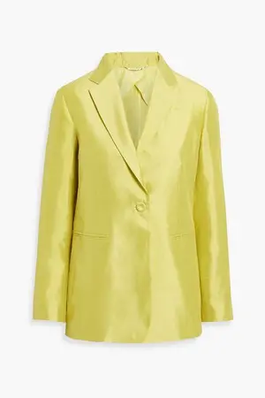 Max Mara Veranda Silk-shantung Blazer