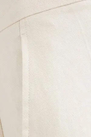 Max Mara Hangar Linen-twill Wide-leg Pants