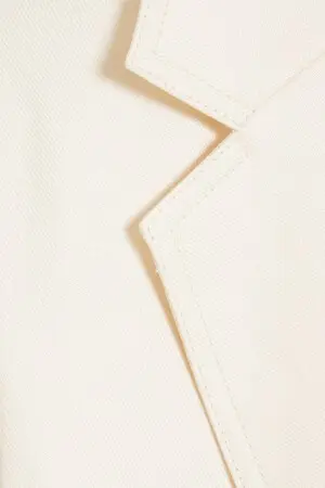Max Mara Boemia Linen-twill Blazer - Ivory