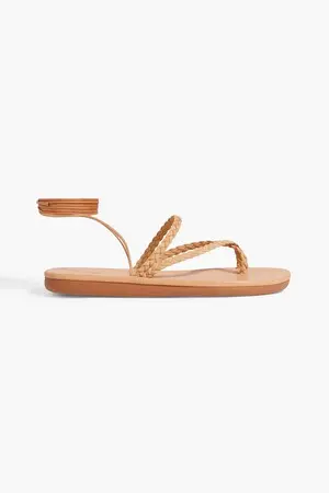 Women's Braided Leather Sandals
