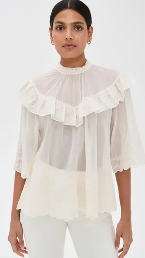 NILI LOTAN Alain Blouse