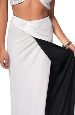 JLUXLABEL Reversible Maxi Skirt - White