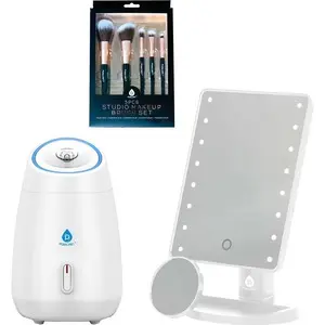 PURSONIC Glow & Go Beauty Bundle With Led Vanity Mirror - Multicolor