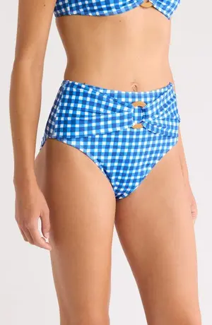 HUTCH O-ring High-waist Bikini Bottom