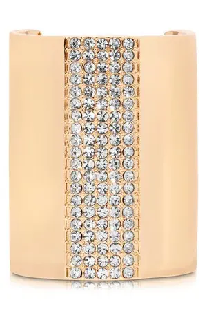 Ettika Crystals Ponytail Cuff - Gold