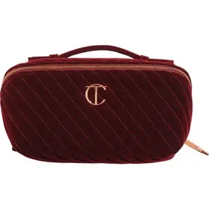 Charlotte Tilbury Makeup Bag Of Dreams Organizer - Burgundy Large