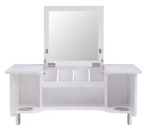 SEI FURNITURE Sei Wall Mount Ledge With Vanity Mirror - One-color