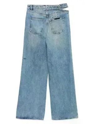 Ksubi Strider Wide-leg Jeans