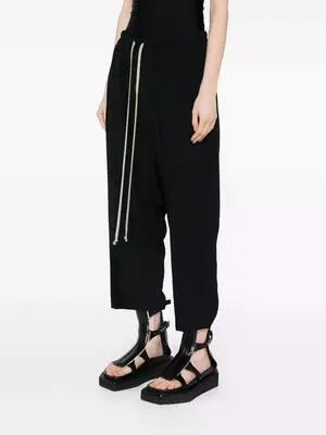 Rick Owens Drawstring Cropped Trousers