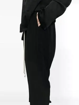 Rick Owens Drawstring Cropped Trousers