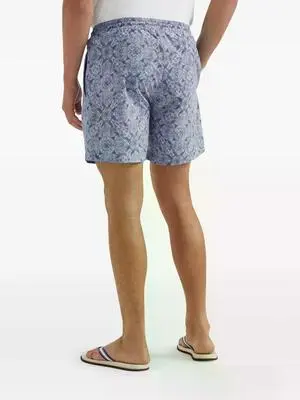 Brunello Cucinelli Patterned Swim Shorts