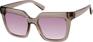 Zenni Oval Full Rim Sunglasses - Pink