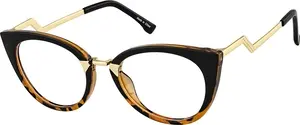 Zenni Full Rim Cat-Eye Frame Tortoiseshell