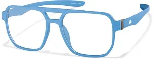 Zenni Aviator Full Rim Frame Glasses Blue