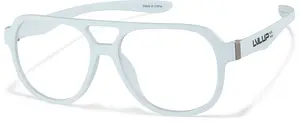 Zenni Retro Aviator Eyeglasses Blue