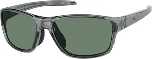 Zenni Full Rim Square Sunglasses - Gray