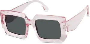 Zenni Round Full Rim Frame Sunglasses - Pink