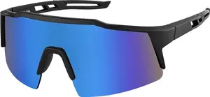 Zenni Rimless Oval Sunglasses - Black