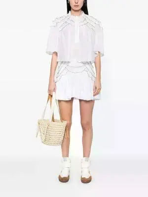 MARANT ETOILE Carmen Blouse - Neutrals