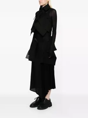 Yohji Yamamoto Belted Asymmetric Jacket