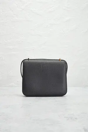 Hermès Epsom Mini Constance 18 Shoulder Bag - Black