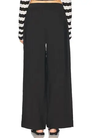 HOUSE OF DAGMAR Wide Leg Drawstring Pants