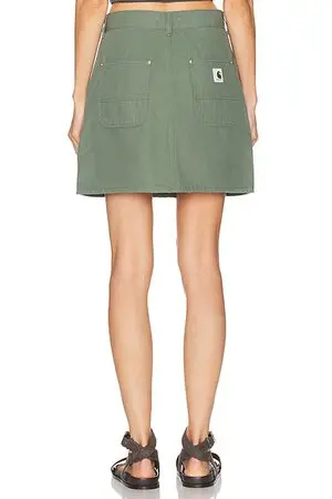 Carhartt Work In Progress Maeve Double Knee Mini Skirt - Park