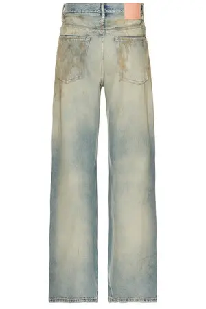 Acne Studios 2021m Penicillin Jeans - Mid Blue