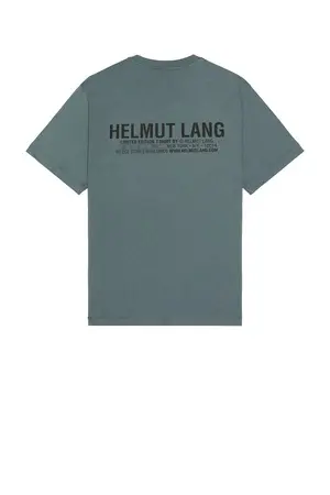 Helmut Lang Capsule Tee In Slate - Slate Blue
