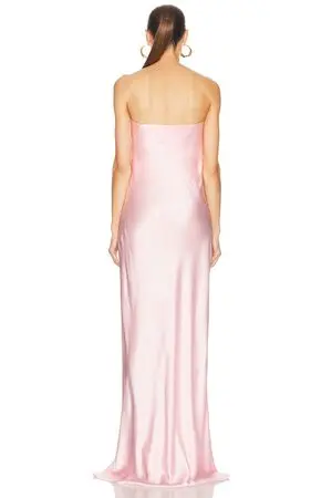 THE SEI Draped Strapless Gown - Ballet