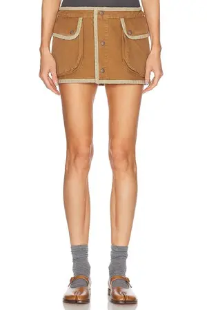 R13 Zip Up Shorts For Women