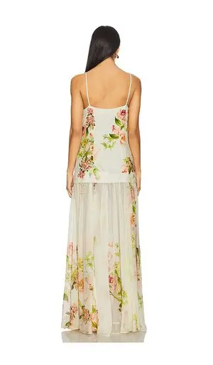 Hemant & Nandita Printed Maxi Dress