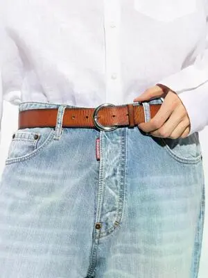 Dsquared2 Round-buckle Belt