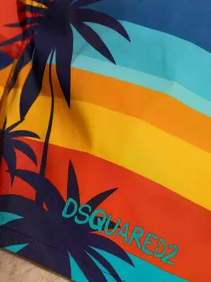 Dsquared2 Tropical Landscape Swim Shorts