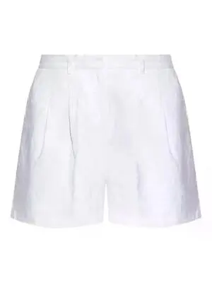 Posse Pleated Shorts - White