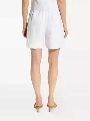 Posse Pleated Shorts - White