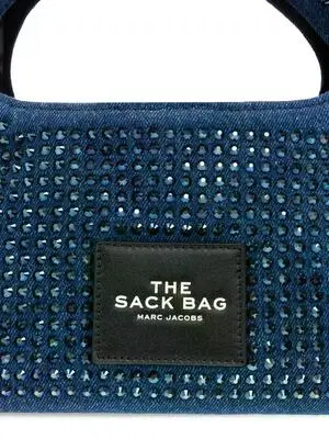 Marc Jacobs Crystal-embellished Handbag - Blue
