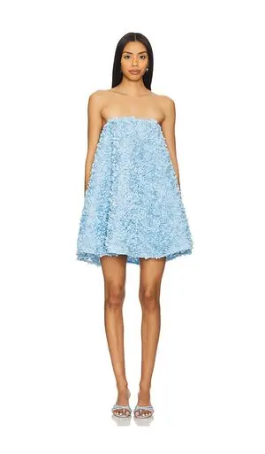 ELLIATT Kaia Trapeze Mini Dress With 3d Detailing