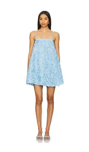 ELLIATT Kaia Trapeze Mini Dress With 3d Detailing