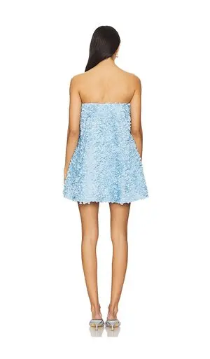 ELLIATT Kaia Trapeze Mini Dress With 3d Detailing