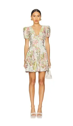 ELLIATT Calaantha Puff Sleeve Mini Dress