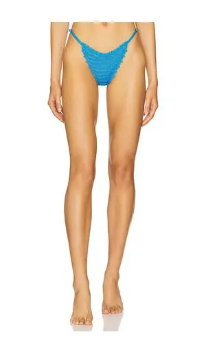 CAPITTANA Rose Bikini Bottom - Blue