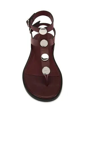 ALOHAS Xena Sandals - Burgundy