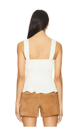 Steve Madden Gabrielle Peplum Top