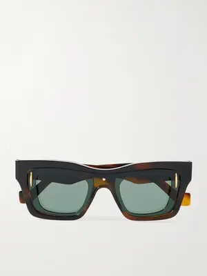 Loewe Square-frame Tortoiseshell Sunglasses - Brown