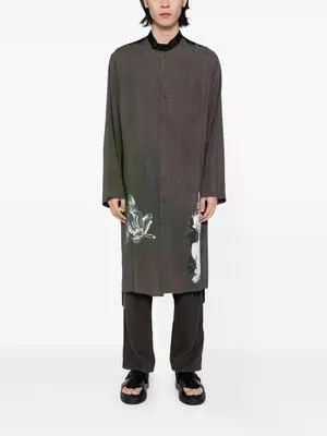 Yohji Yamamoto Message-print Shirt