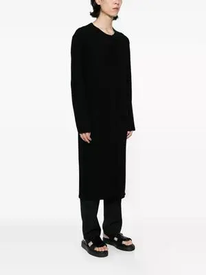 Yohji Yamamoto Twisted Jersey Coat